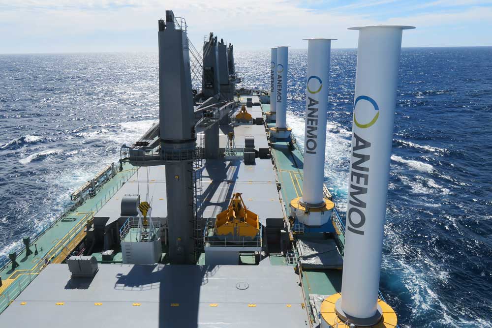 Wärtsilä baut Portfolio für Rotor-Segel aus – Kooperation mit Anemoi ...