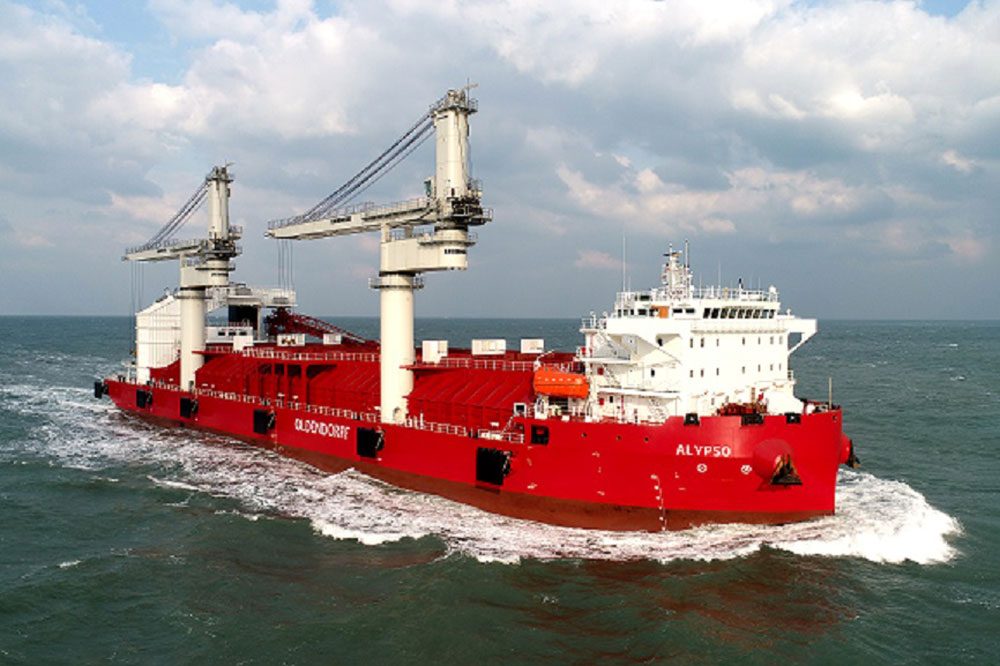 Oldendorff stellt ersten Transloader-Neubau in Dienst