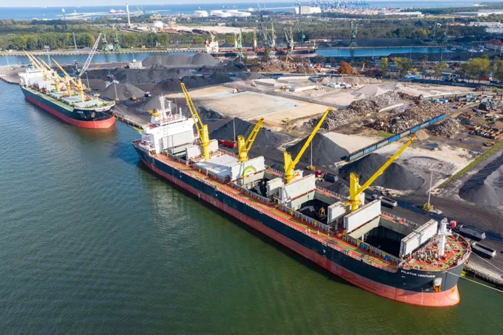 H+ 28 % mehr Umschlag: Hafen Danzig bricht Rekord