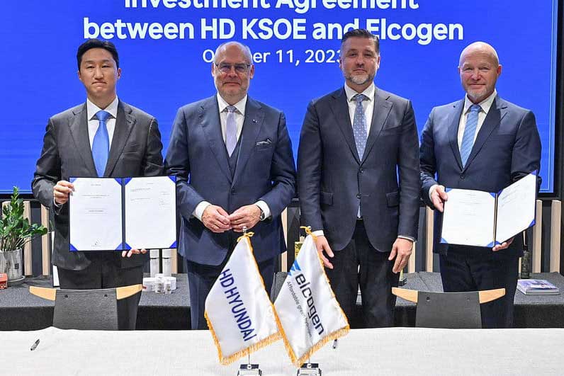Hyundai steigt bei europäischem Brennstoffzellen-Hersteller Elcogen ein